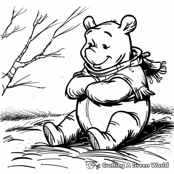Winnie The Pooh Coloring Pages - Free & Printable!