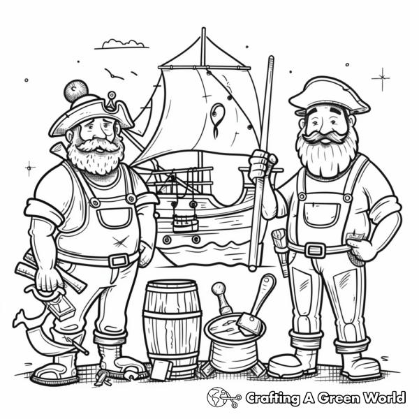 13 Colonies Coloring Pages - Free & Printable!
