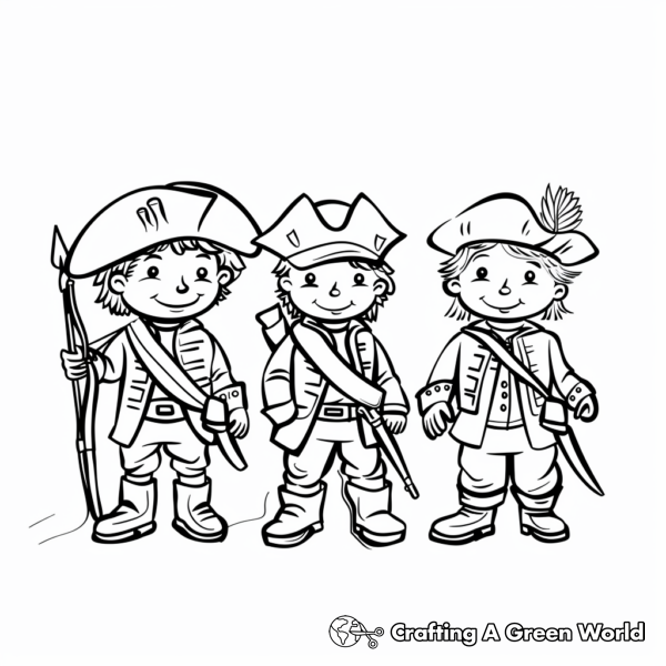 13 Colonies Coloring Pages - Free & Printable!