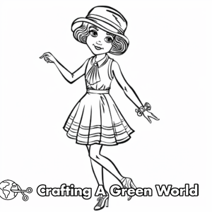 Vintage Coloring Pages - Free & Printable!