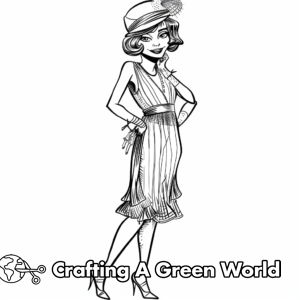Vintage Coloring Pages - Free & Printable!