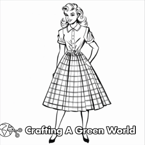 1950's Coloring Pages - Free & Printable!
