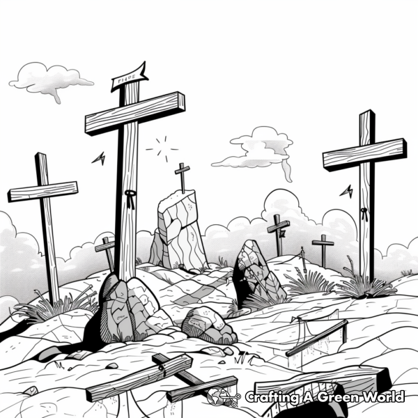 Good Friday Coloring Pages - Free & Printable!