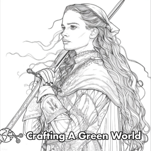 Joan Of Arc Coloring Pages - Free & Printable!