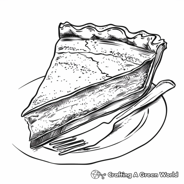 Pie Coloring Pages - Free & Printable!