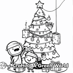 Christmas is Among Us Coloring Pages - Free & Printable!