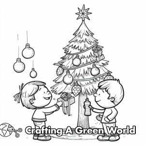 Christmas is Among Us Coloring Pages - Free & Printable!