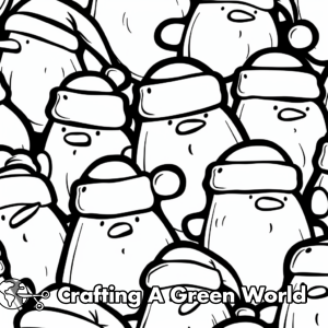 Christmas is Among Us Coloring Pages - Free & Printable!