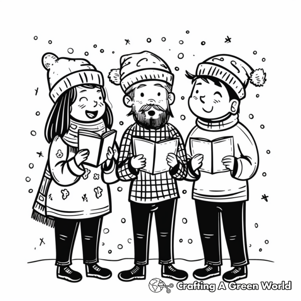 Christmas is Among Us Coloring Pages - Free & Printable!