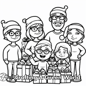Christmas is Among Us Coloring Pages - Free & Printable!