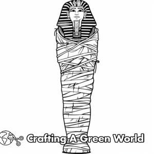 Mummy Coloring Pages - Free & Printable!