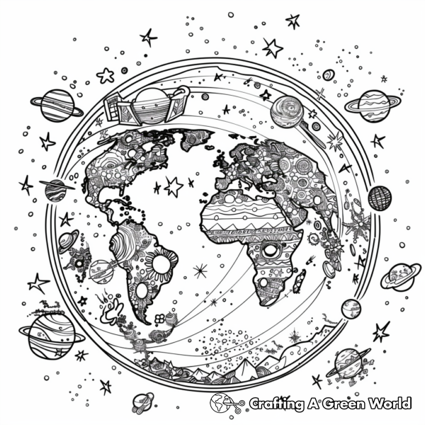 World Coloring Pages - Free & Printable!