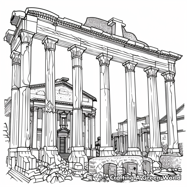 Roman Coloring Pages - Free & Printable!