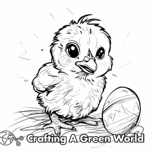 Easter Chick Coloring Pages - Free & Printable!