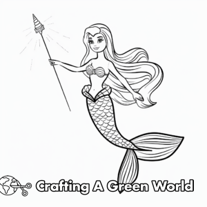Barbie Mermaid Coloring Pages - Free & Printable!