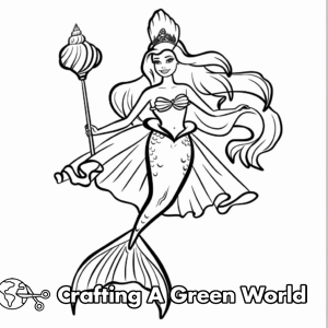 Barbie Mermaid Coloring Pages - Free & Printable!