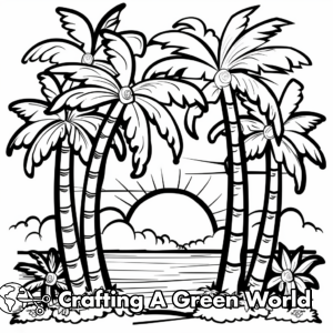 Luau Coloring Pages - Free & Printable!