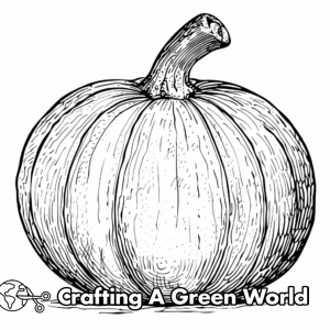 Blank Pumpkin Coloring Pages - Free & Printable!