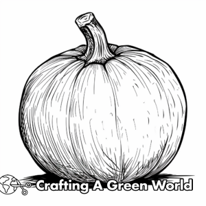Blank Pumpkin Coloring Pages - Free & Printable!