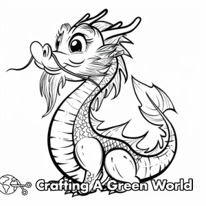 Chinese Zodiac Coloring Pages - Free & Printable!