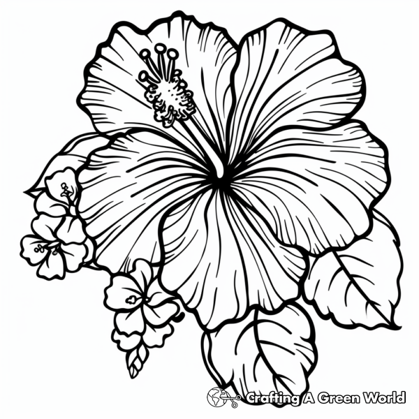 Luau Coloring Pages - Free & Printable!