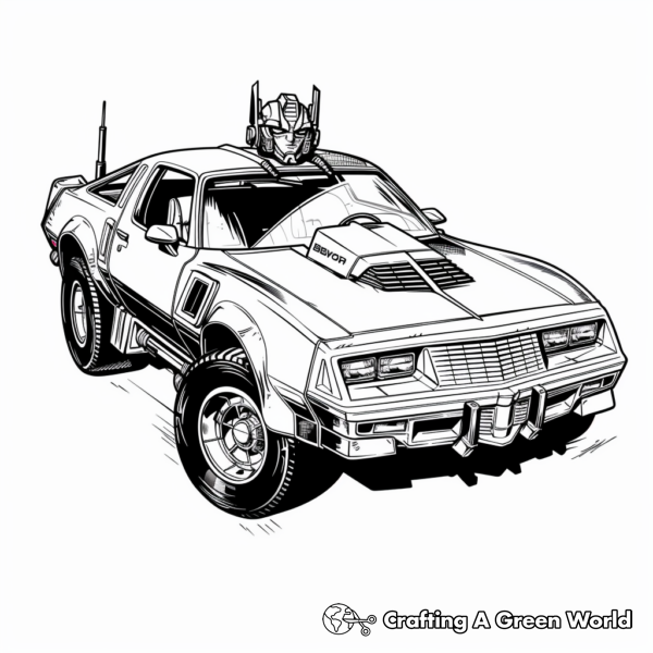 Transformers Coloring Pages - Free & Printable!