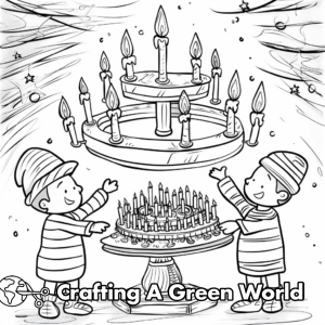 Happy Holidays Coloring Pages - Free & Printable!