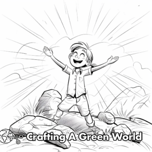 He Is Risen Coloring Pages - Free & Printable!