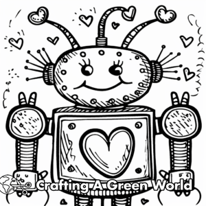 Preschool Valentines Coloring Pages - Free & Printable!