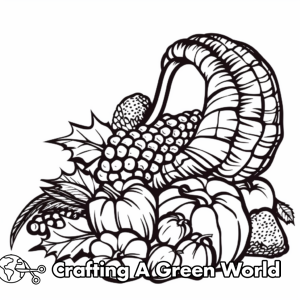 Christian Thanksgiving Coloring Pages - Free & Printable!