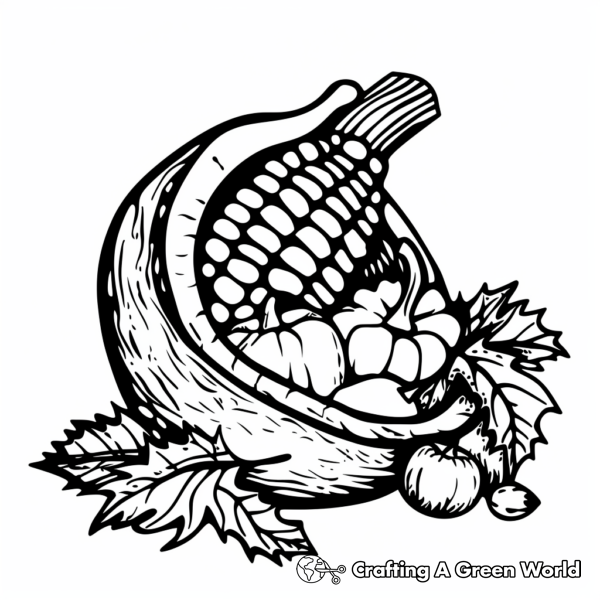 Christian Thanksgiving Coloring Pages - Free & Printable!