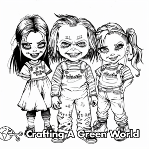 Chucky Coloring Pages - Free & Printable!