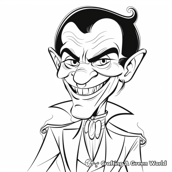 Vampire Coloring Pages - Free & Printable!