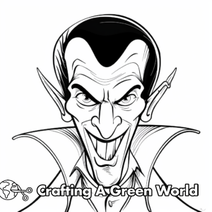 Vampire Coloring Pages - Free & Printable!