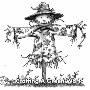 Scarecrow Coloring Pages - Free & Printable!