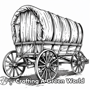 Pioneers Coloring Pages - Free & Printable!