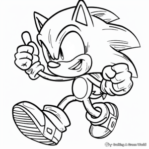Sonic Boom Sonic Coloring Pages - Free & Printable!