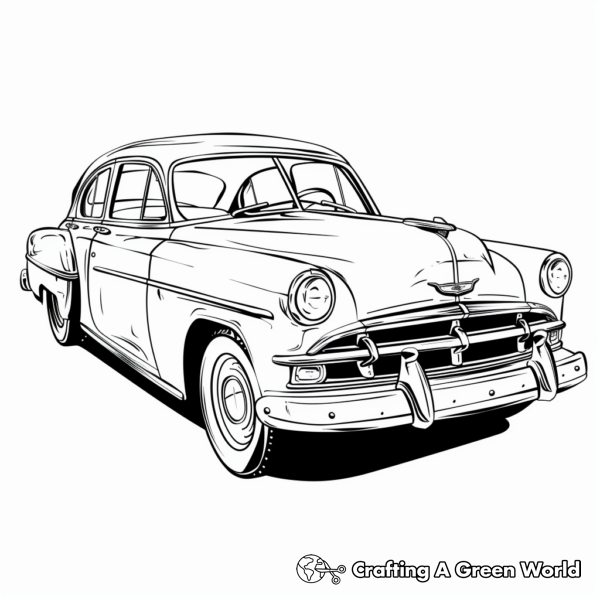 Vintage Coloring Pages - Free & Printable!