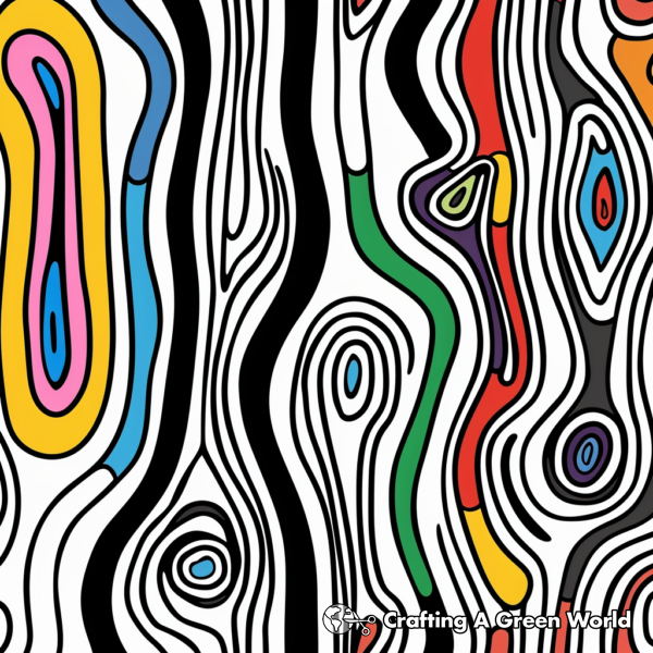 60's Coloring Pages - Free & Printable!