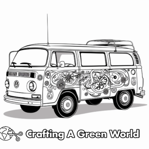 60's Coloring Pages - Free & Printable!