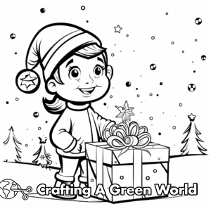 Funny Christmas Coloring Pages - Free & Printable!