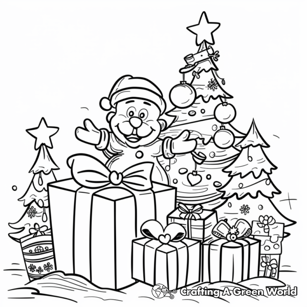 Funny Christmas Coloring Pages - Free & Printable!