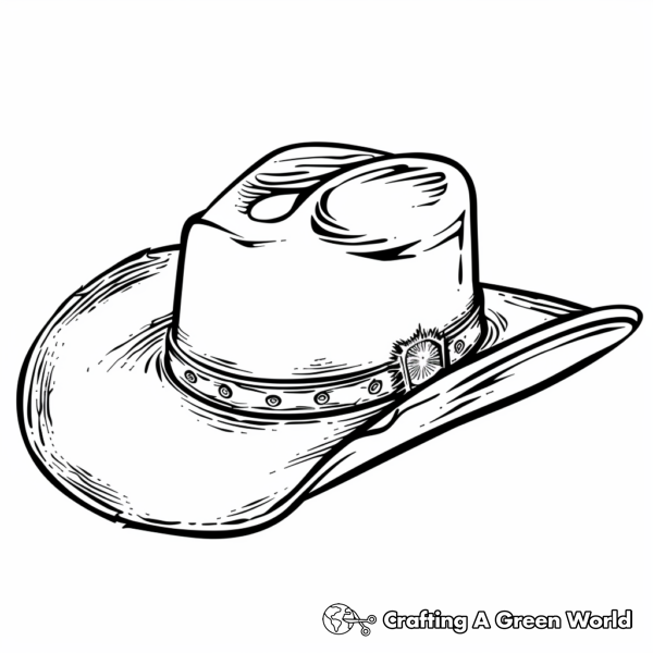 Hat Coloring Pages - Free & Printable!