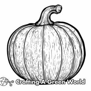 Blank Pumpkin Coloring Pages - Free & Printable!
