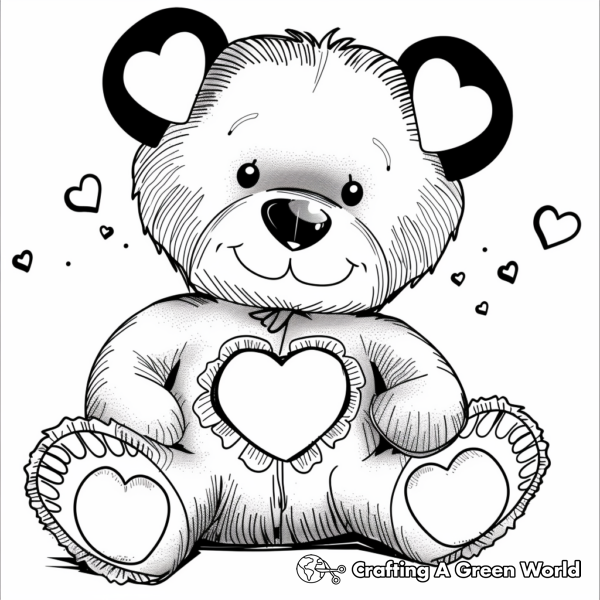 Preschool Valentines Coloring Pages - Free & Printable!