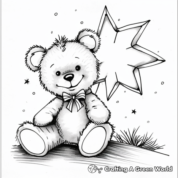 Christmas Star Coloring Pages - Free & Printable!