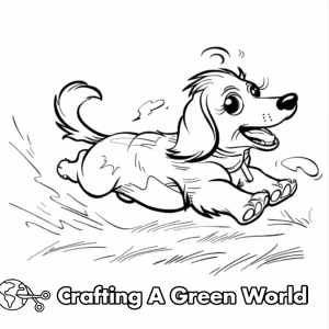 Dachshund Coloring Pages - Free & Printable!