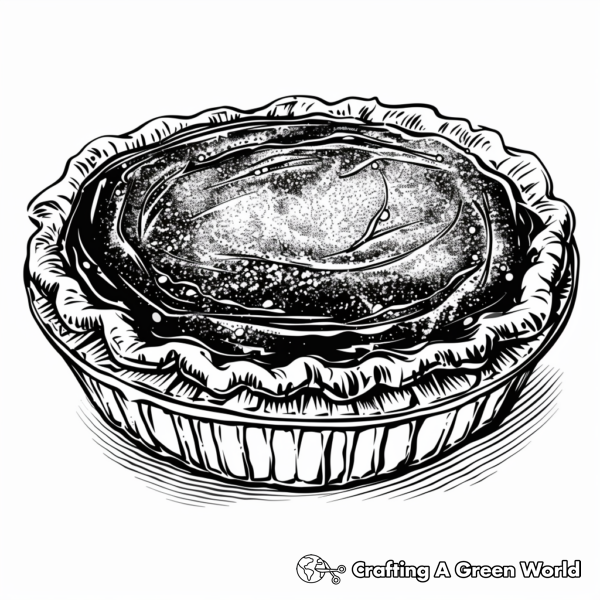 Pie Coloring Pages - Free & Printable!