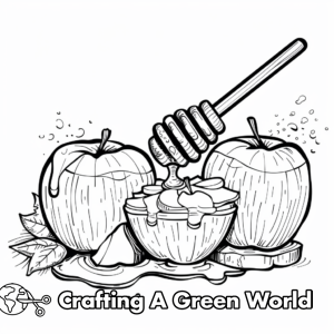 Rosh Hashanah Coloring Pages - Free & Printable!