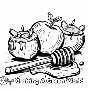 Rosh Hashanah Coloring Pages - Free & Printable!